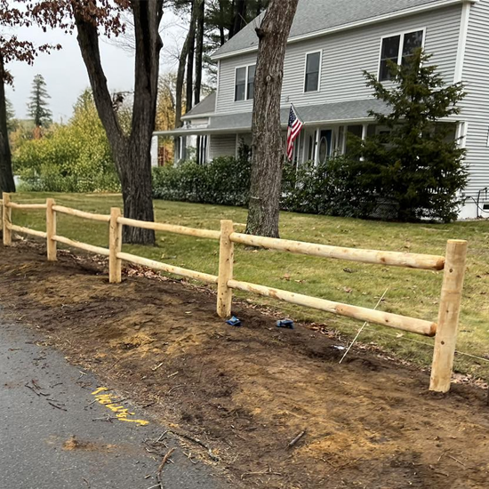 On the Fence LLC. Commercial and Residential Post and Rail fence ...