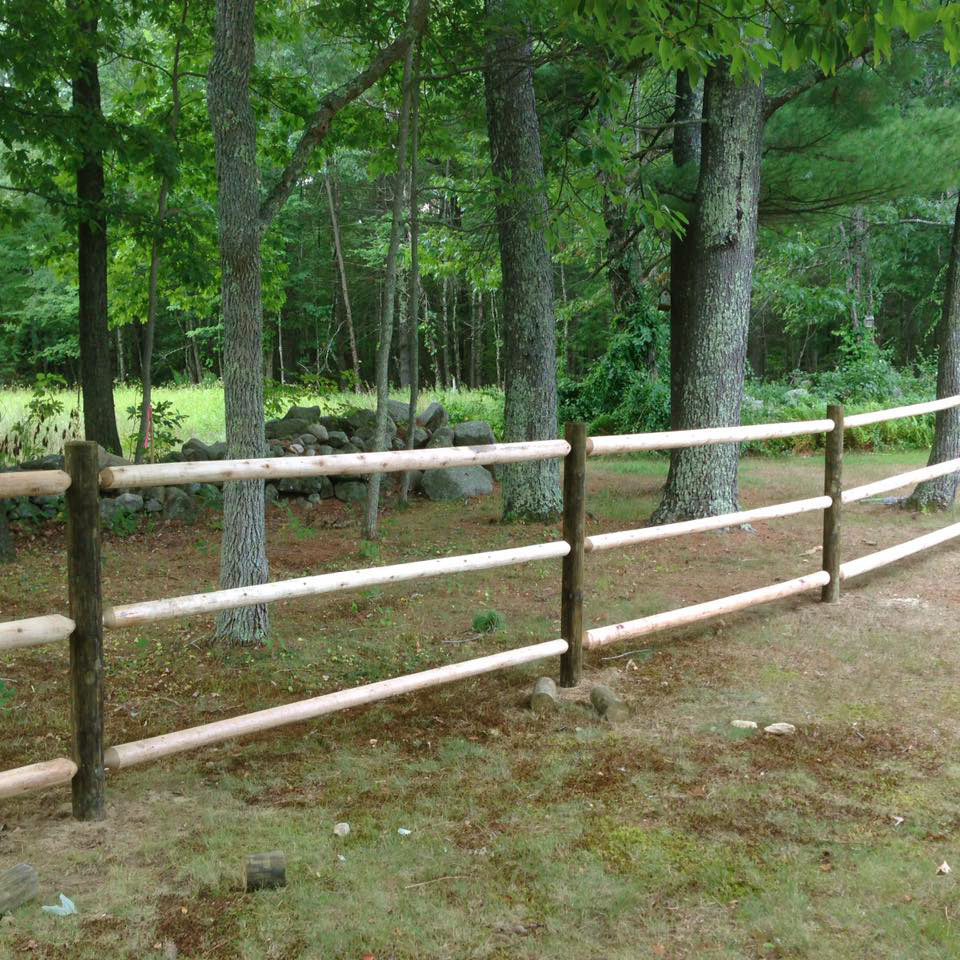 On the Fence LLC. Commercial and Residential Post and Rail fence ...